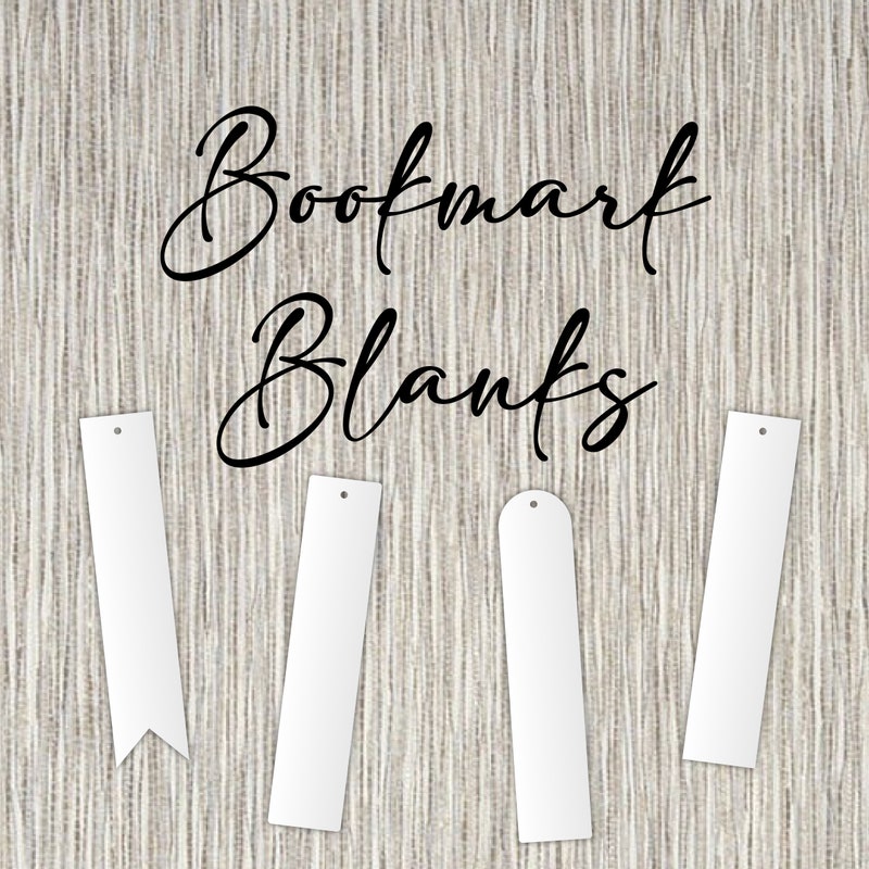Bookmark Blanks - Etsy