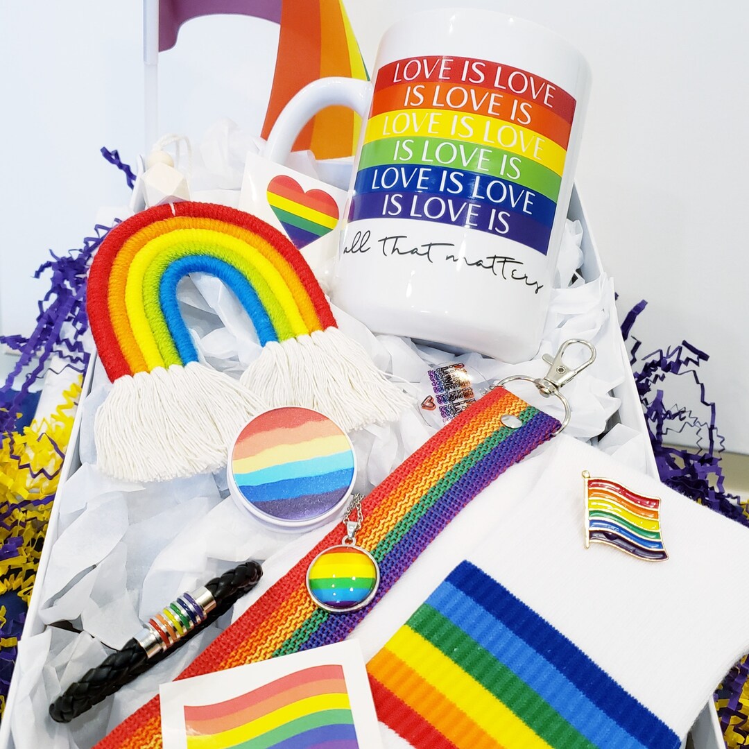Love is Love, Pride Gift Box, LGBTQIA, Support Gift Box, Pride ...