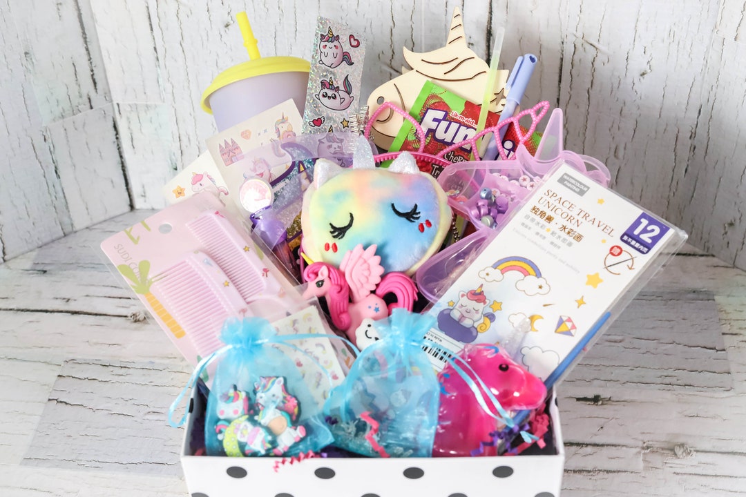 Kids Unicorn Gift Set Personalized Unicorn Lover Themed Gift Set Fun ...