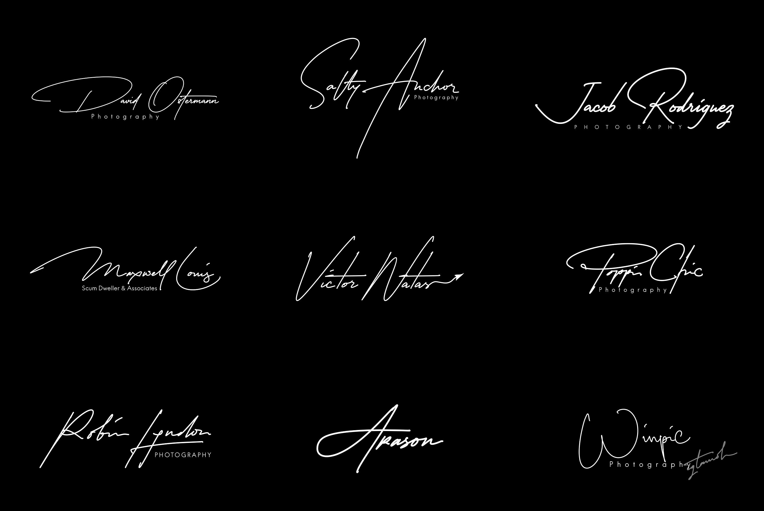 Premade Custom Cursive Handwritten Logo Real Handwritten - Etsy Australia