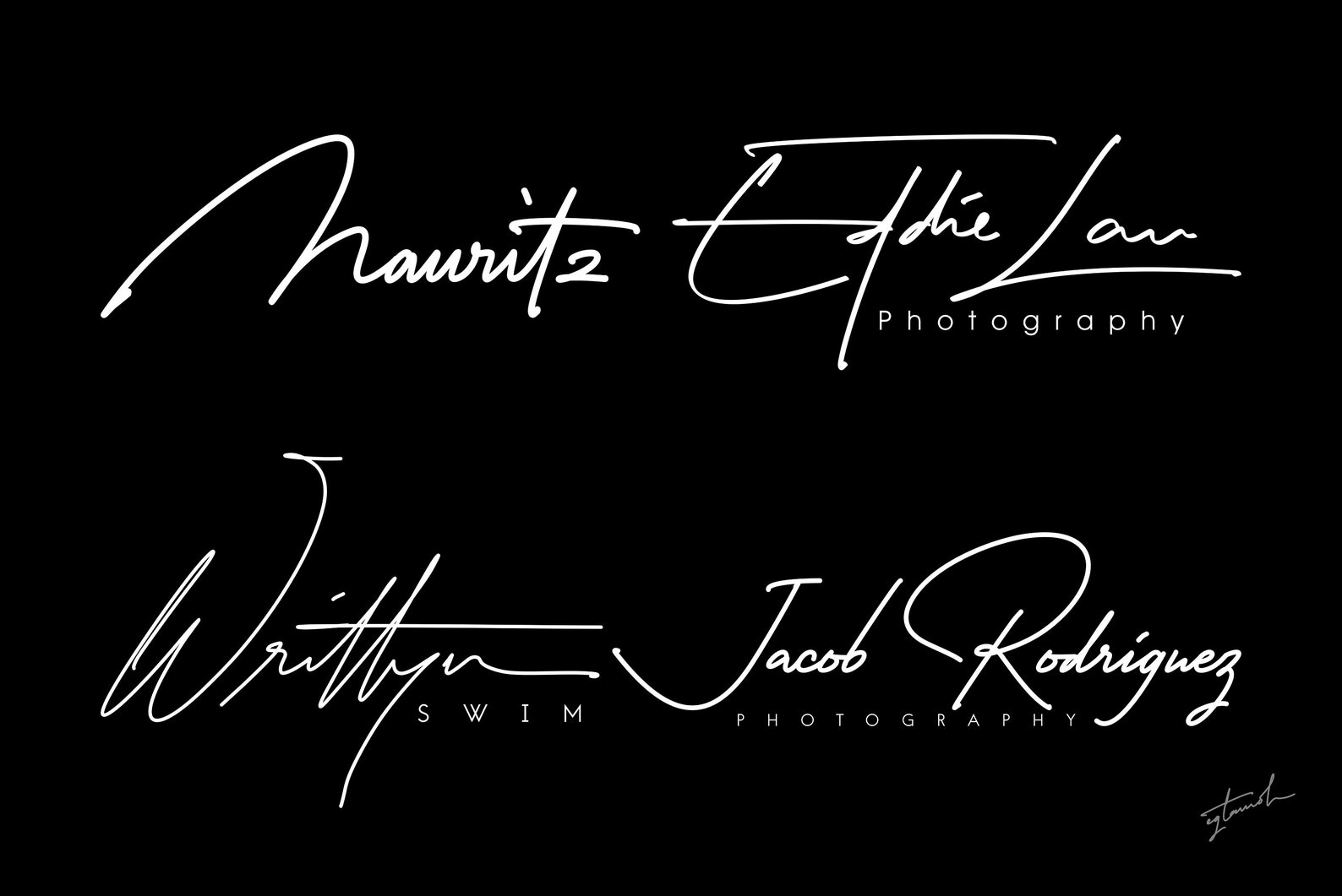 Premade Custom Cursive Handwritten Logo Real Handwritten - Etsy UK