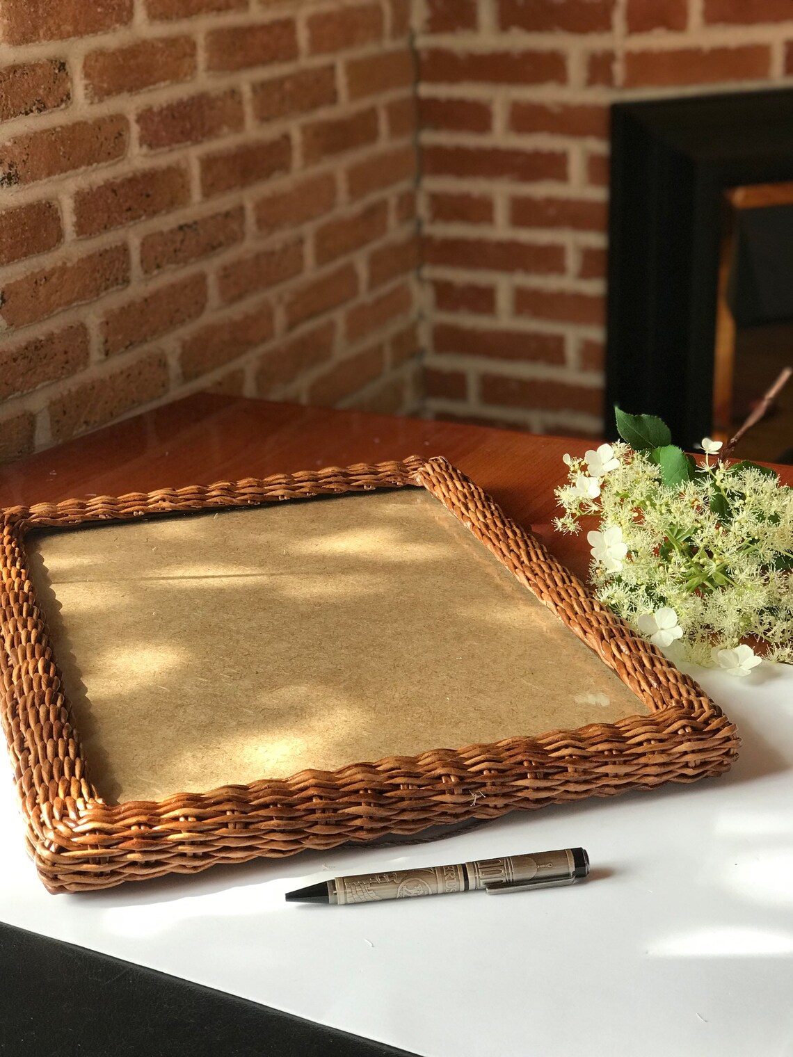 Wicker Photo Frame A4 , Wicker Picture Frame , Frames A4 High Quality ...