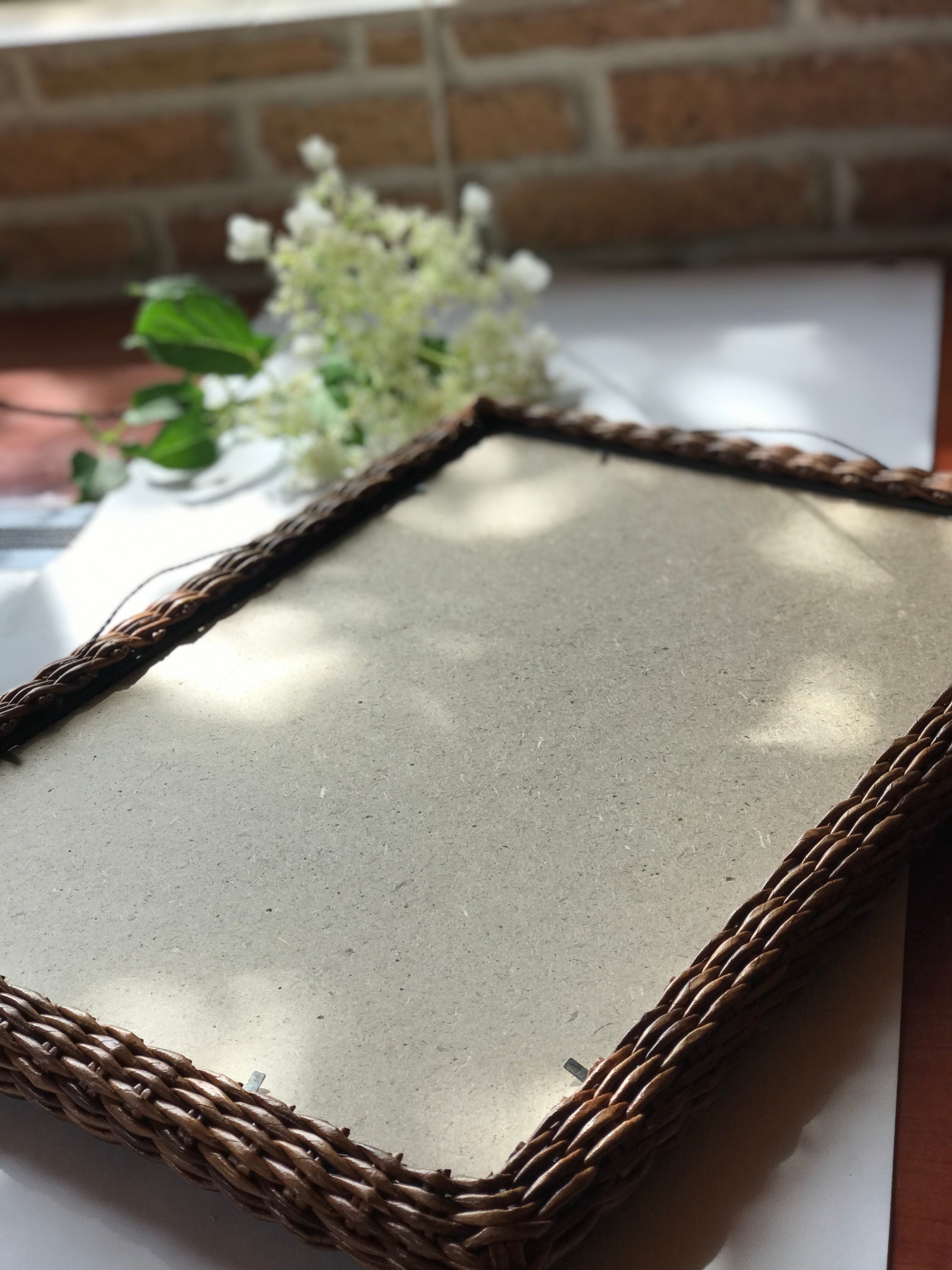 Wicker Photo Frame A4 , Wicker Picture Frame , Frames A4 - High Quality ...