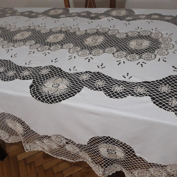 Crochet Table Cover - Etsy