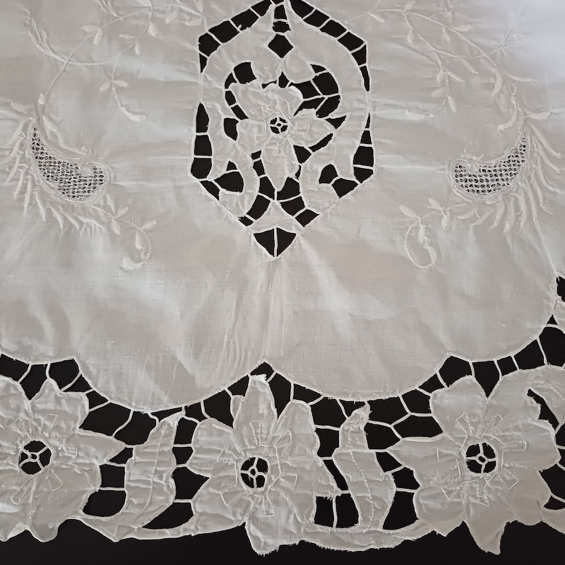 Embroidered Cutwork - Etsy