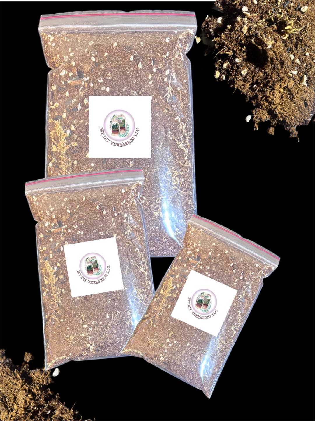 Handmade Terrarium Soil Mix, Premium Soil Mixture for Terrarium ...