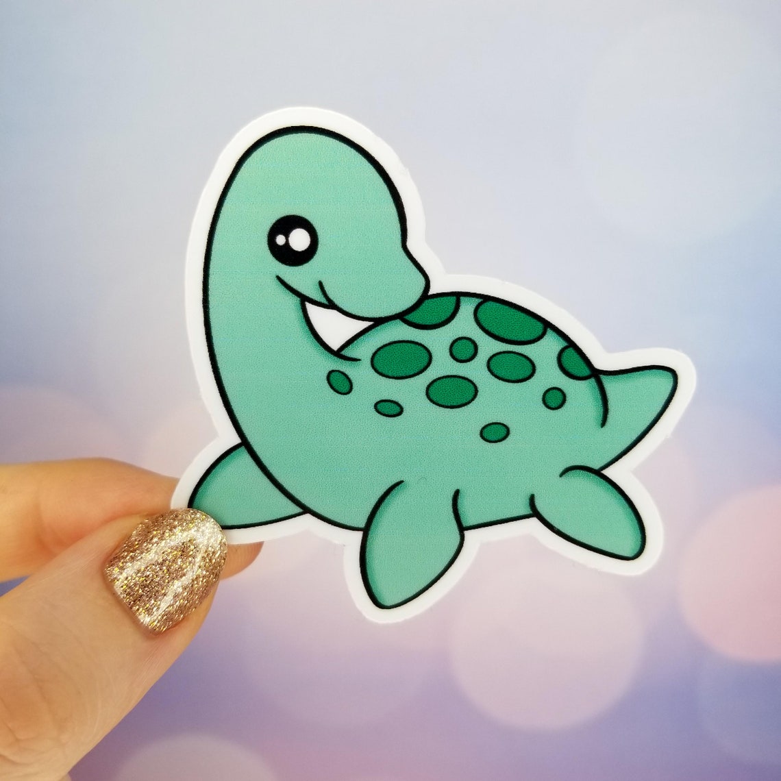 Nessie Sticker, Cryptid Sticker, Cute Cryptid, Cute Nessie Sticker ...