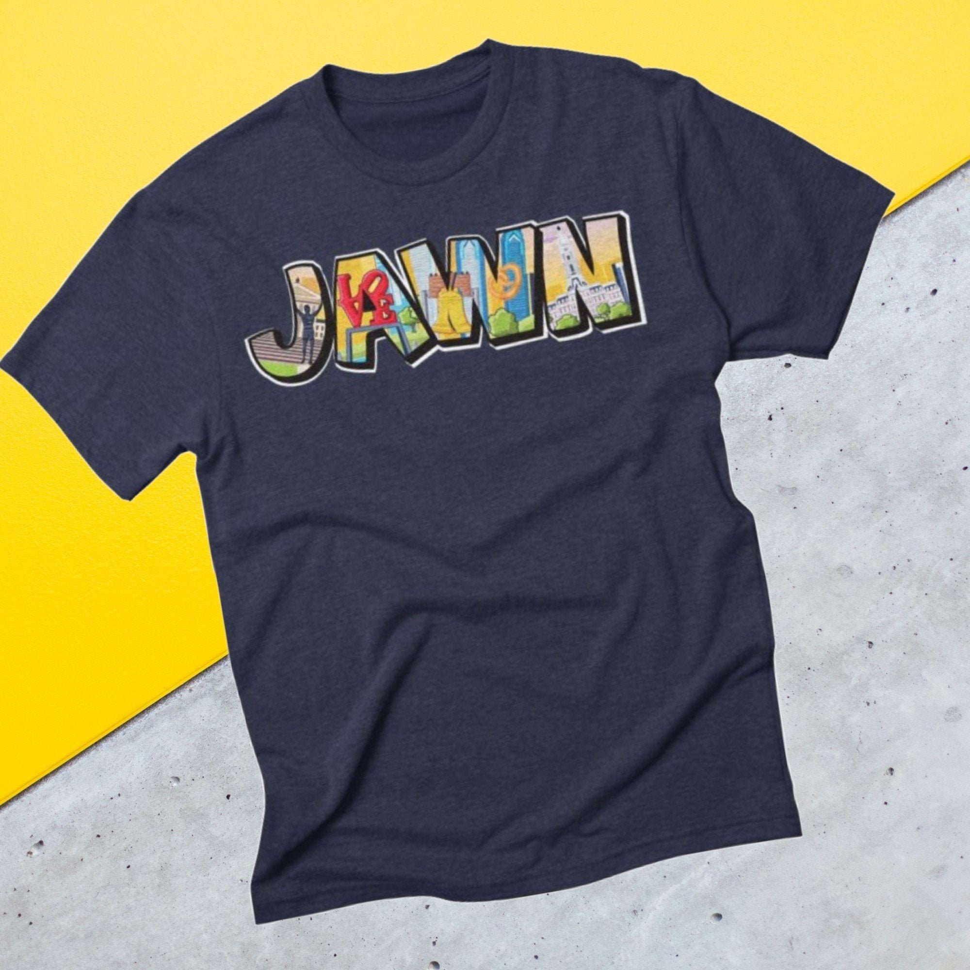 JAWN Philadelphia Icon Triblend Unisex T-Shirt | Etsy