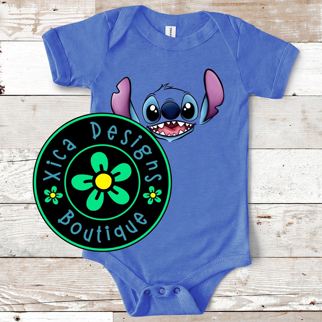 Stitch Baby Bodysuit: Lilo and Stitch Halloween Costume - Etsy