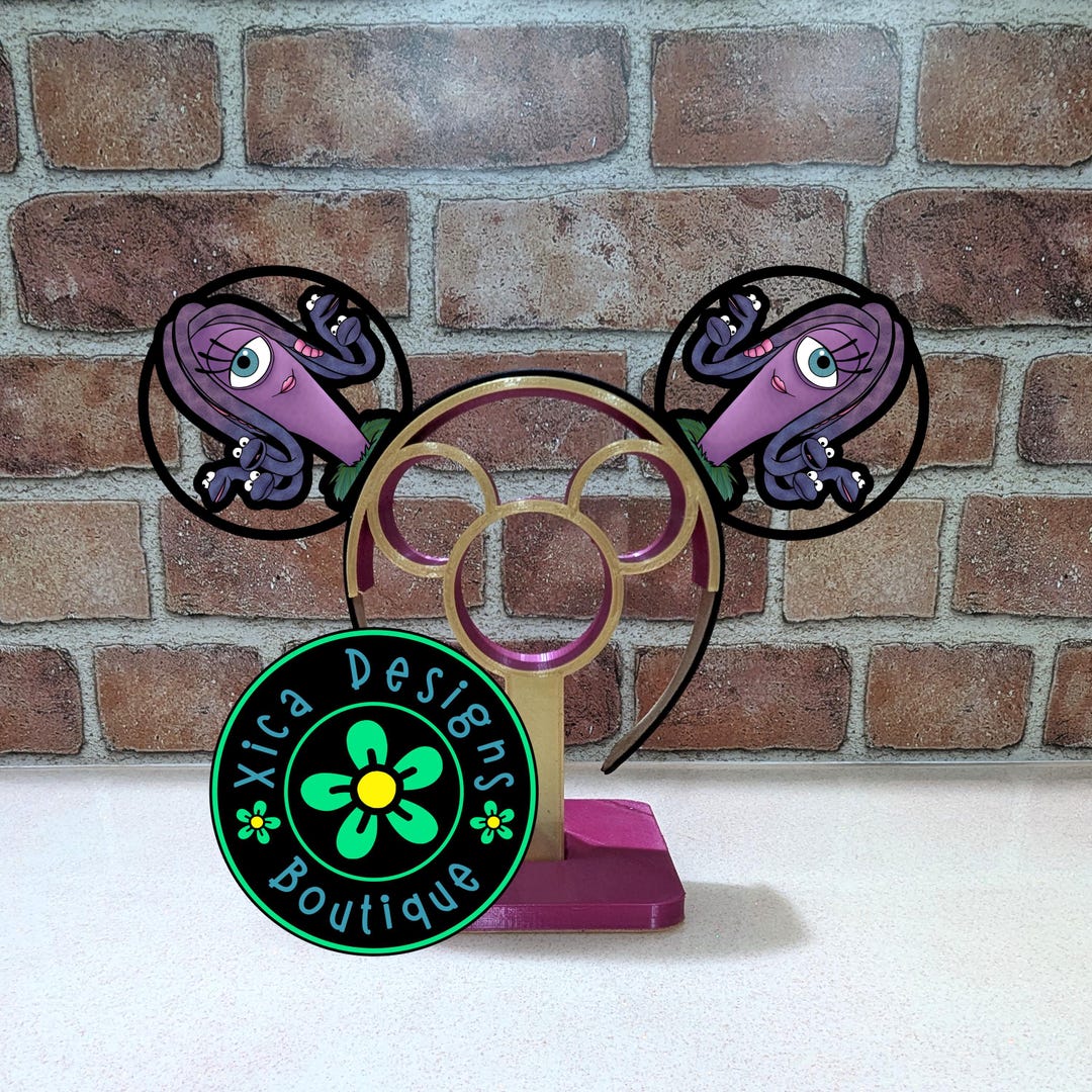3D Printed Celia Mickey Ears, 3D Printed Mouse Ears, Monsters Inc Ears ...