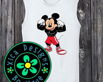 Muscle Mickey - Etsy