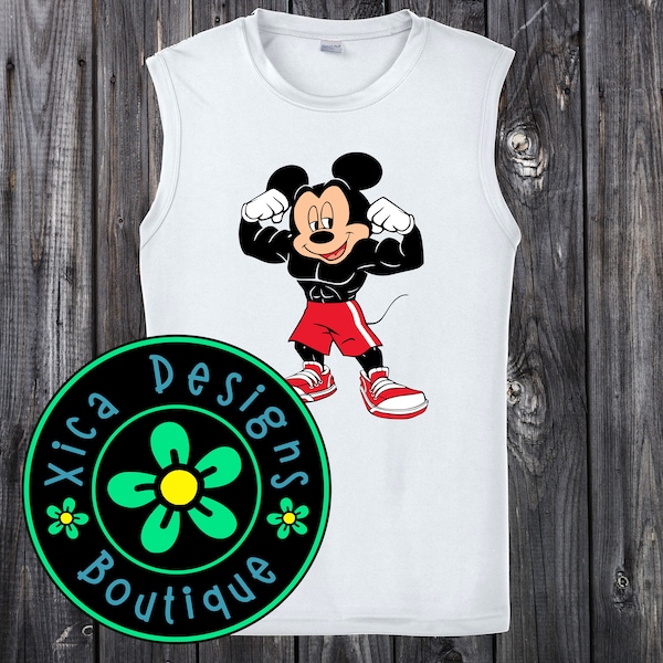 Muscle Mickey - Etsy