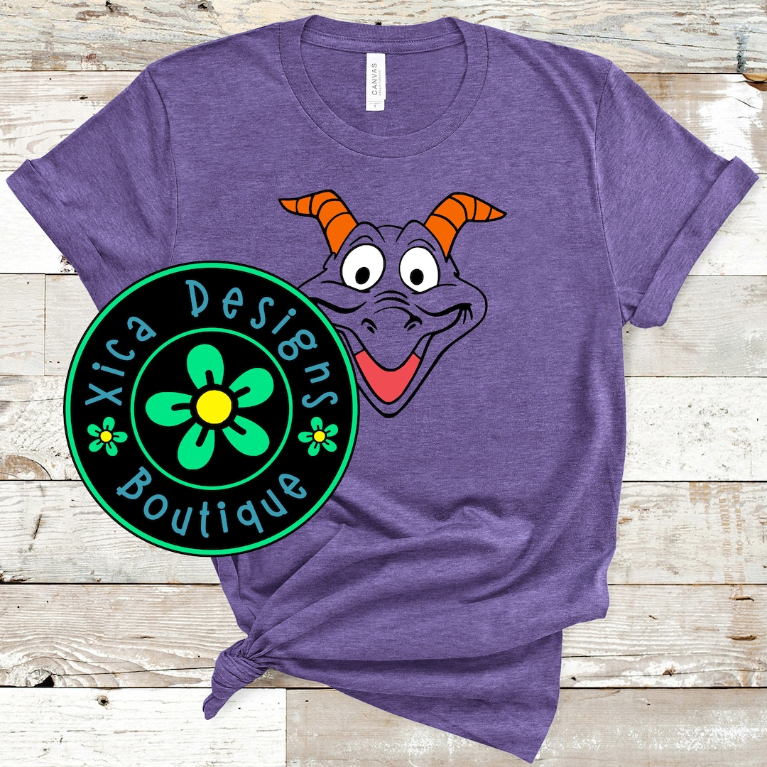 Figment Face Shirt: Epcot Dragon Costume Tee - Etsy