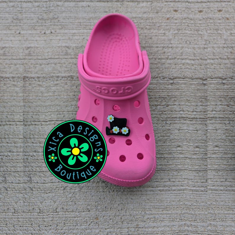 3D Printed Mary Poppins Shoe Charm, Personalized Disney Croc Buckle ...