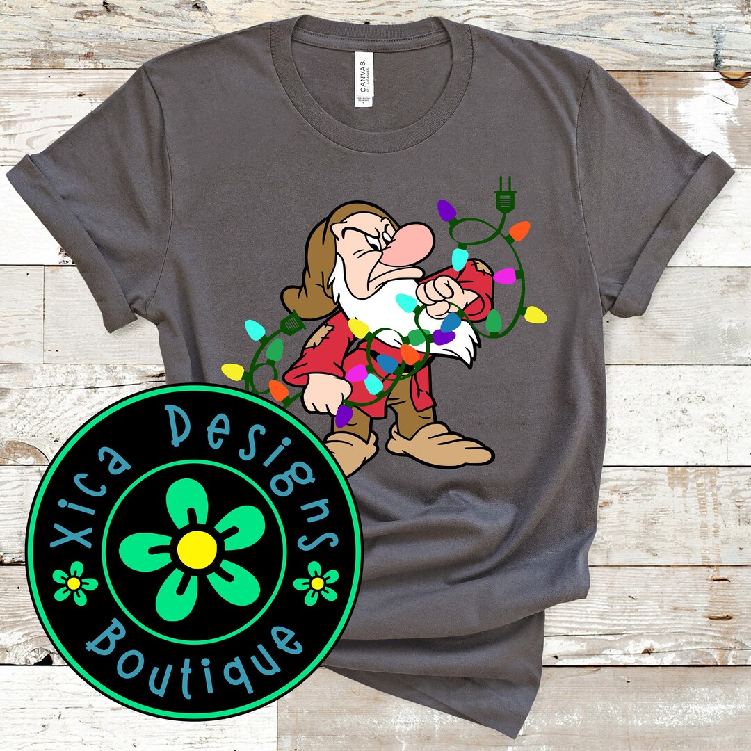 Grumpy Christmas Lights Shirt Christmas Tree Lights Shirt - Etsy