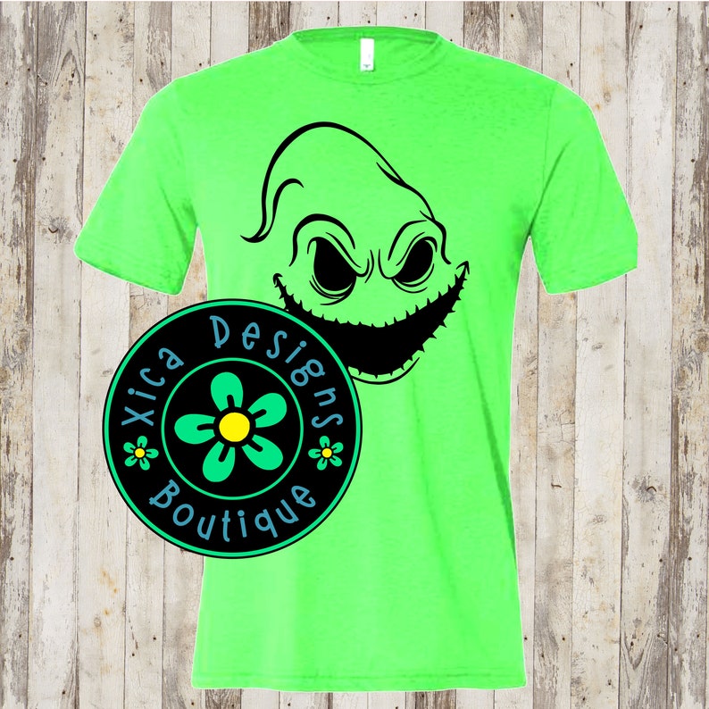 Oogie Boogie Face Disney Costume Shirt Nightmare Before - Etsy