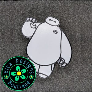 3D Printed Baymax Big Hero 6 Disney Inspired LED Night Light - Etsy