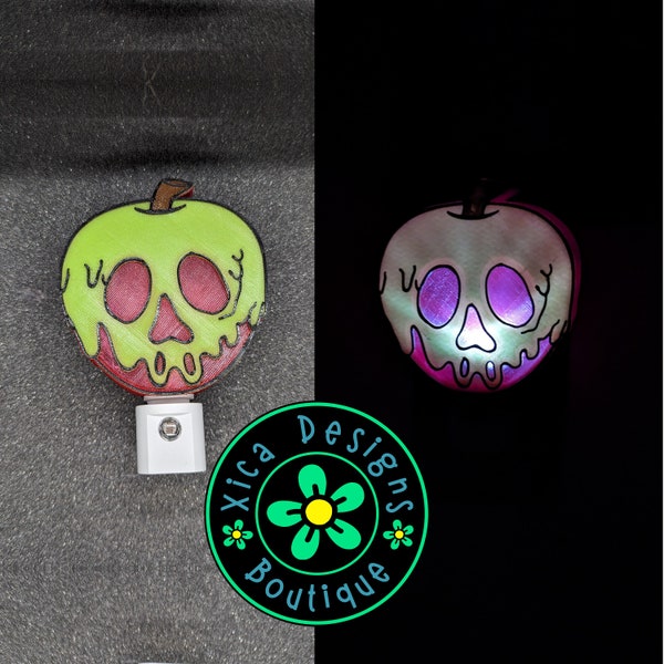 Apple Night Light - Etsy