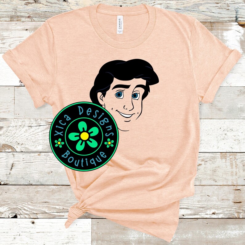 Prince Eric Shirt: the Little Mermaid Halloween Costume Tee - Etsy