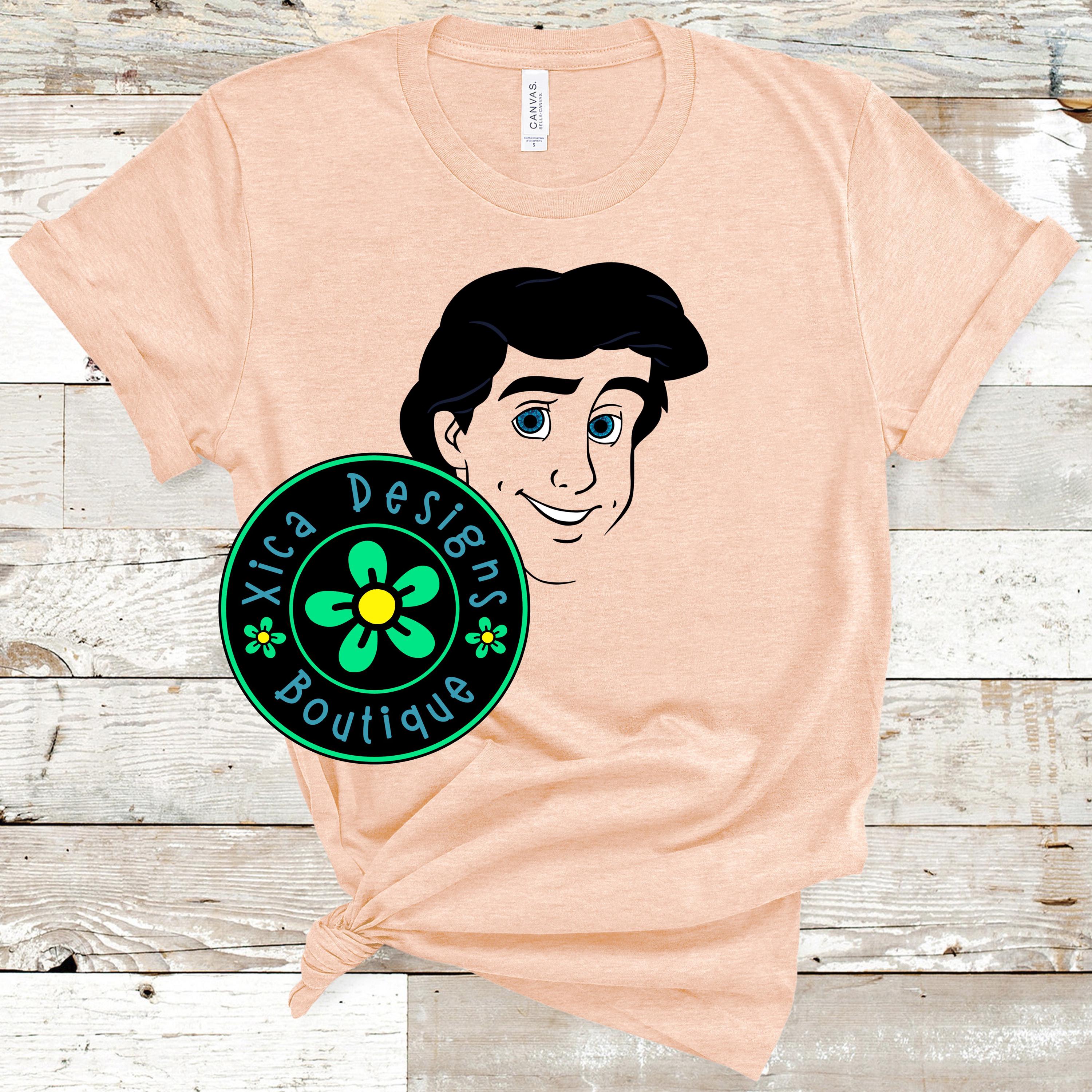 Prince Eric Shirt: the Little Mermaid Halloween Costume Tee - Etsy