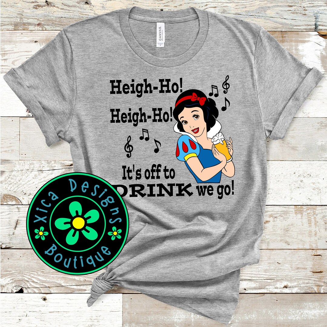 Snow White Beer DTG Shirt, Snow White Shirt, DTG Beer, Food and Wine ...