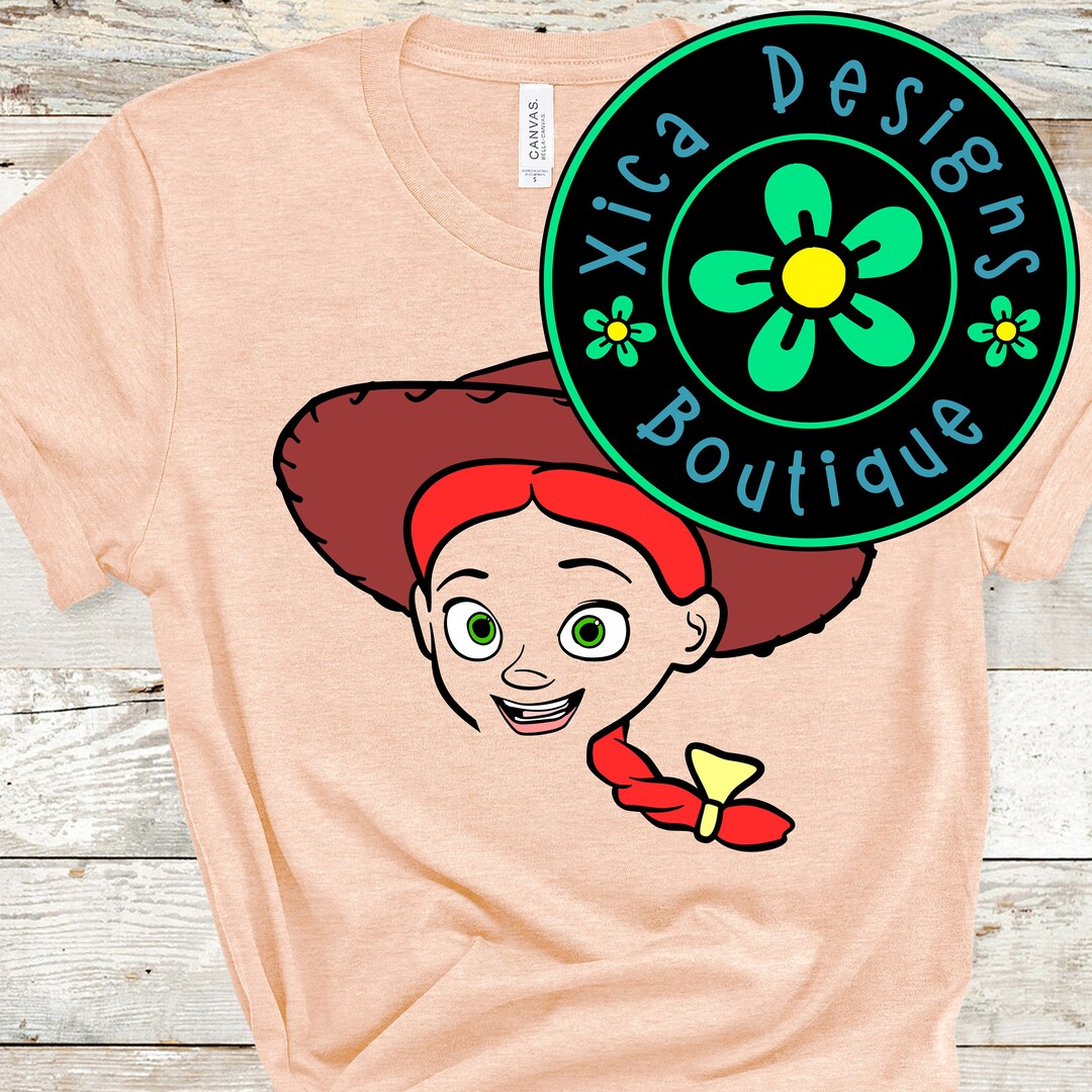 Jessie Face Shirt, Toy Story Shirt, Jessie Cowgirl Shirt, Disney ...