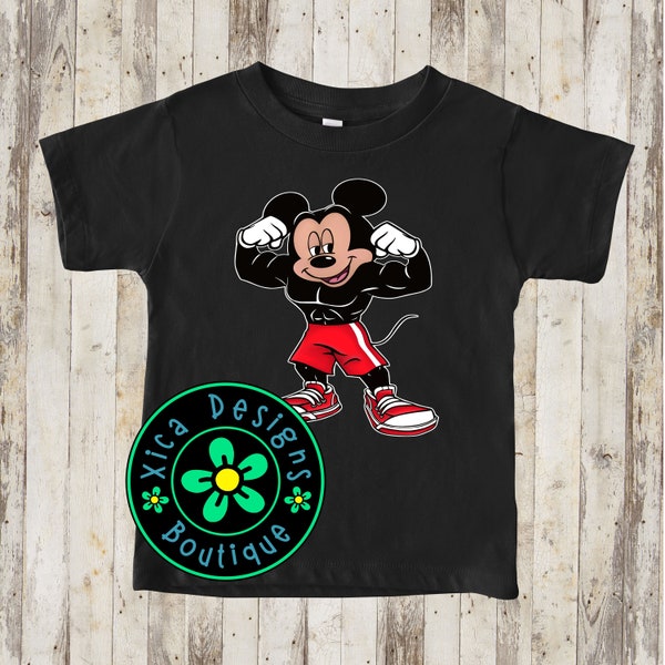 Muscle Mickey Mouse T Shirts - Etsy