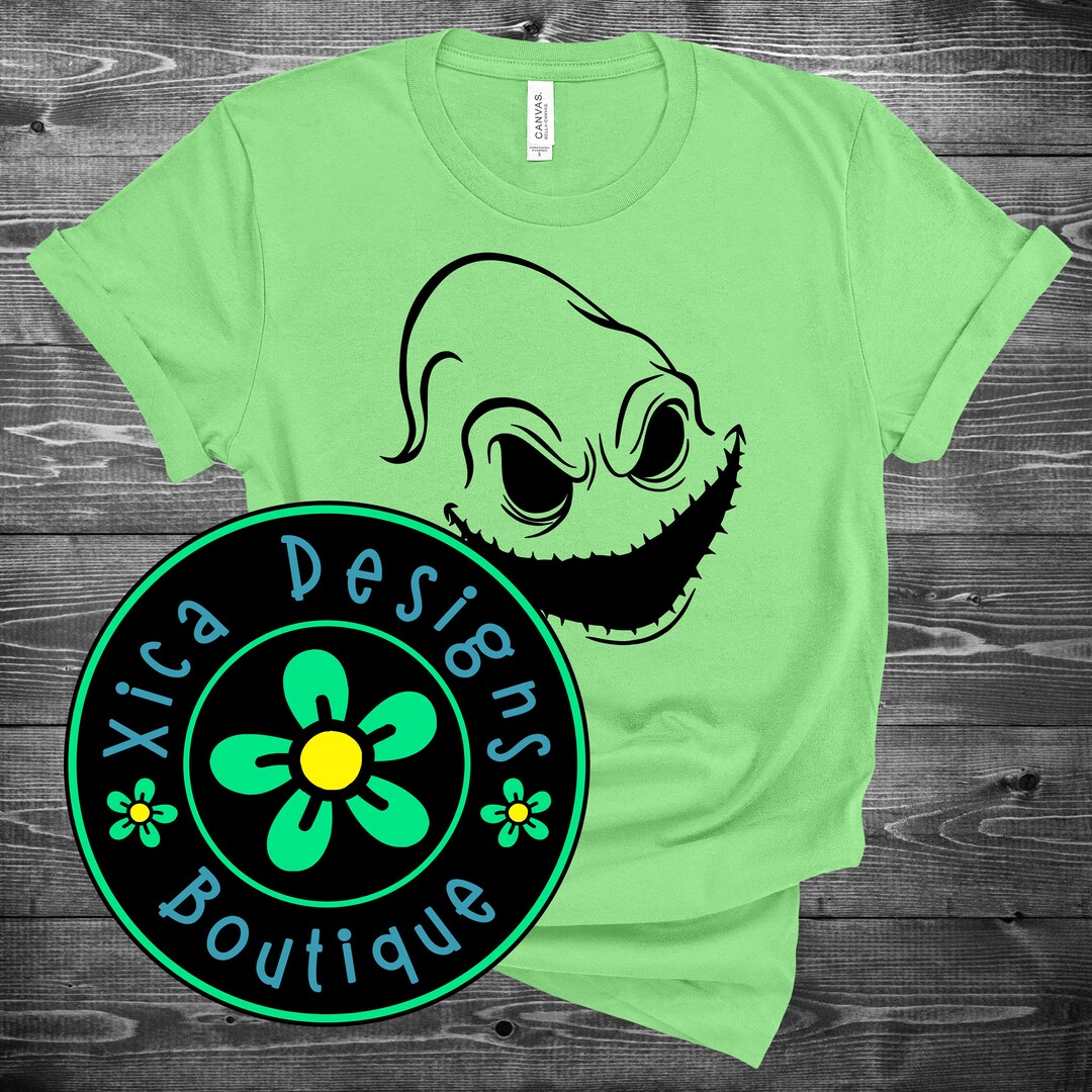 Oogie Boogie Face Disney Costume Shirt Nightmare Before - Etsy