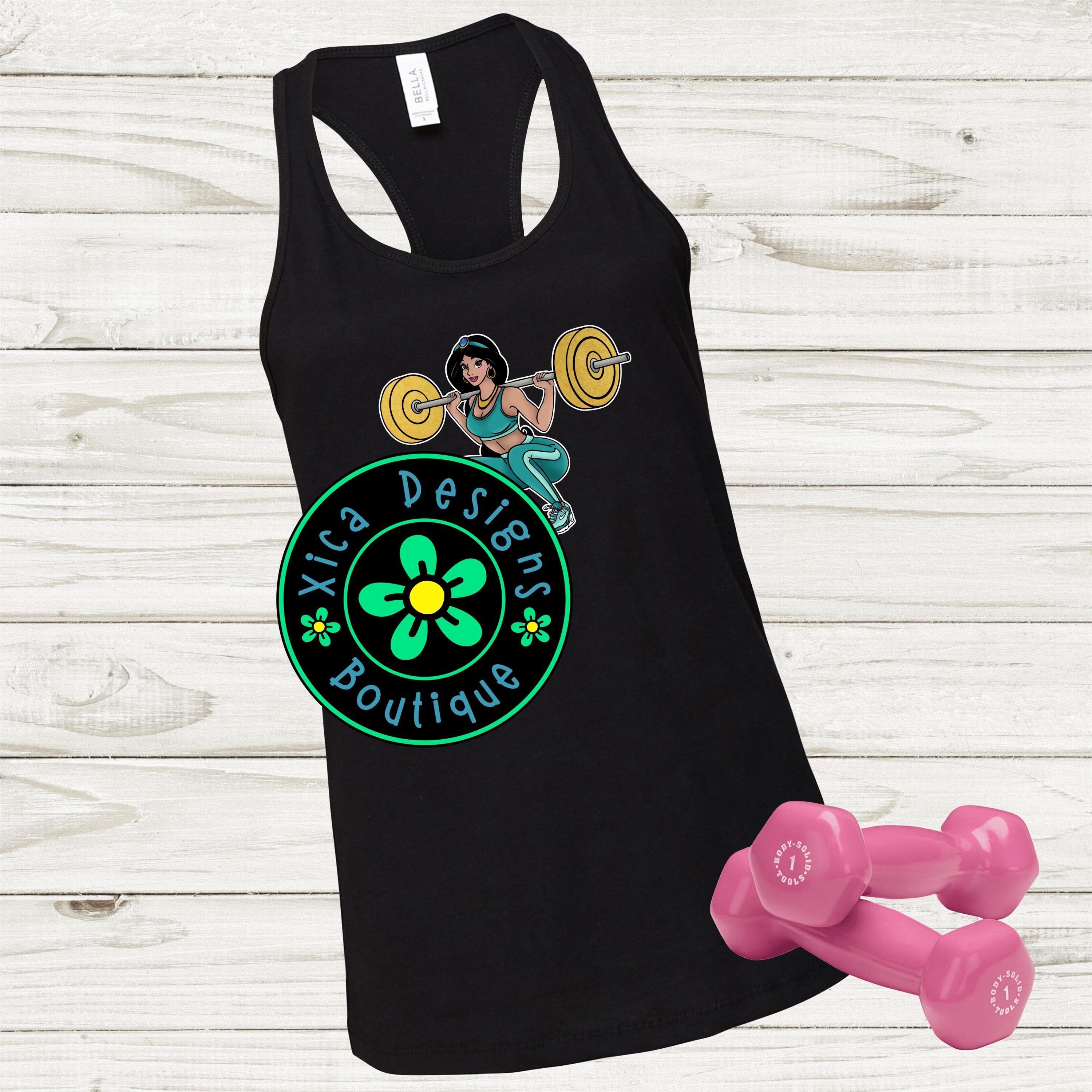 Disney Princess Workout Tanks