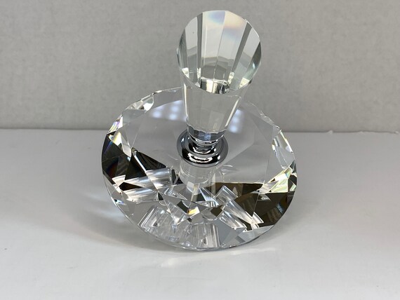 Vintage cut crystal perfume - Gem