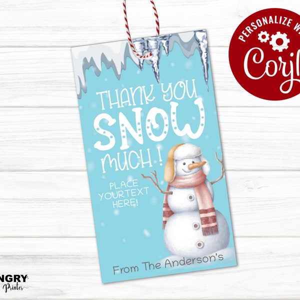 Thank You Snow Much for Coming - Etsy