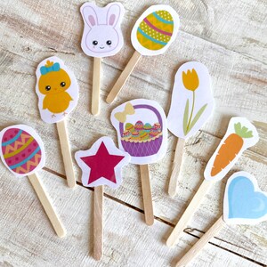 Easter Puppets, Animal Puppets, Easter Craft for Kids, Easter ...