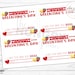 Fruit Rollup Valentine, Valentine Fruit Snack Card, School Valentine ...