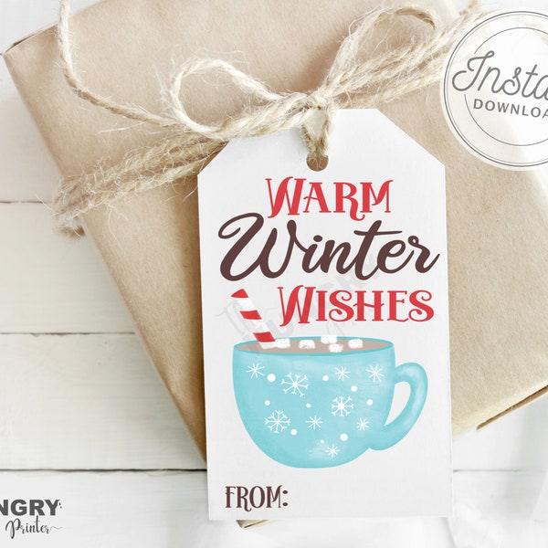 Warm Wishes Card - Etsy