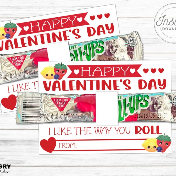 Valentine Favor Tags - Etsy