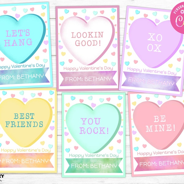 Classroom Valentines - Etsy