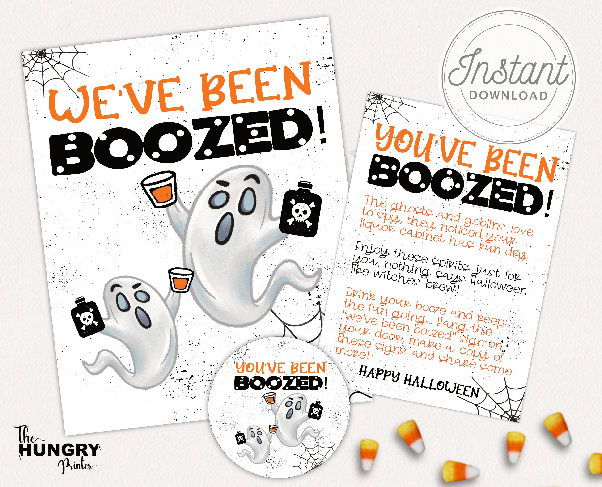 You've Been Boozed Printable You've Been Boozed - Etsy