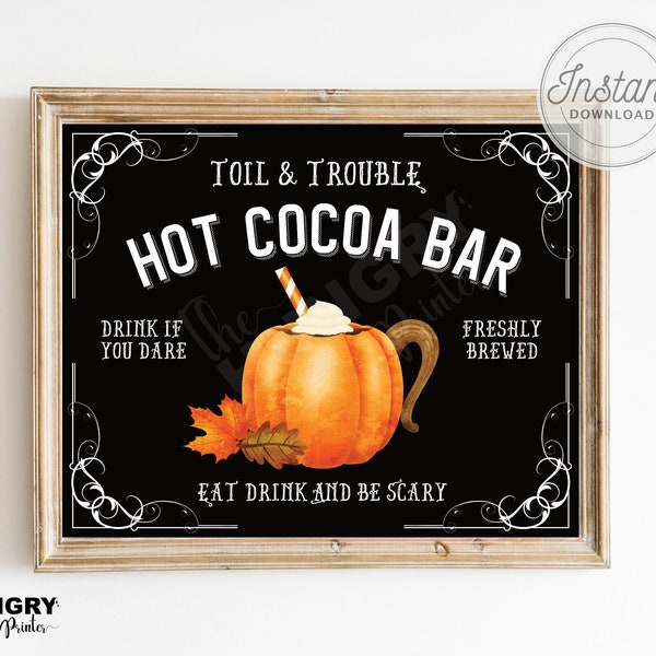 Hot Cocoa Bar - Etsy