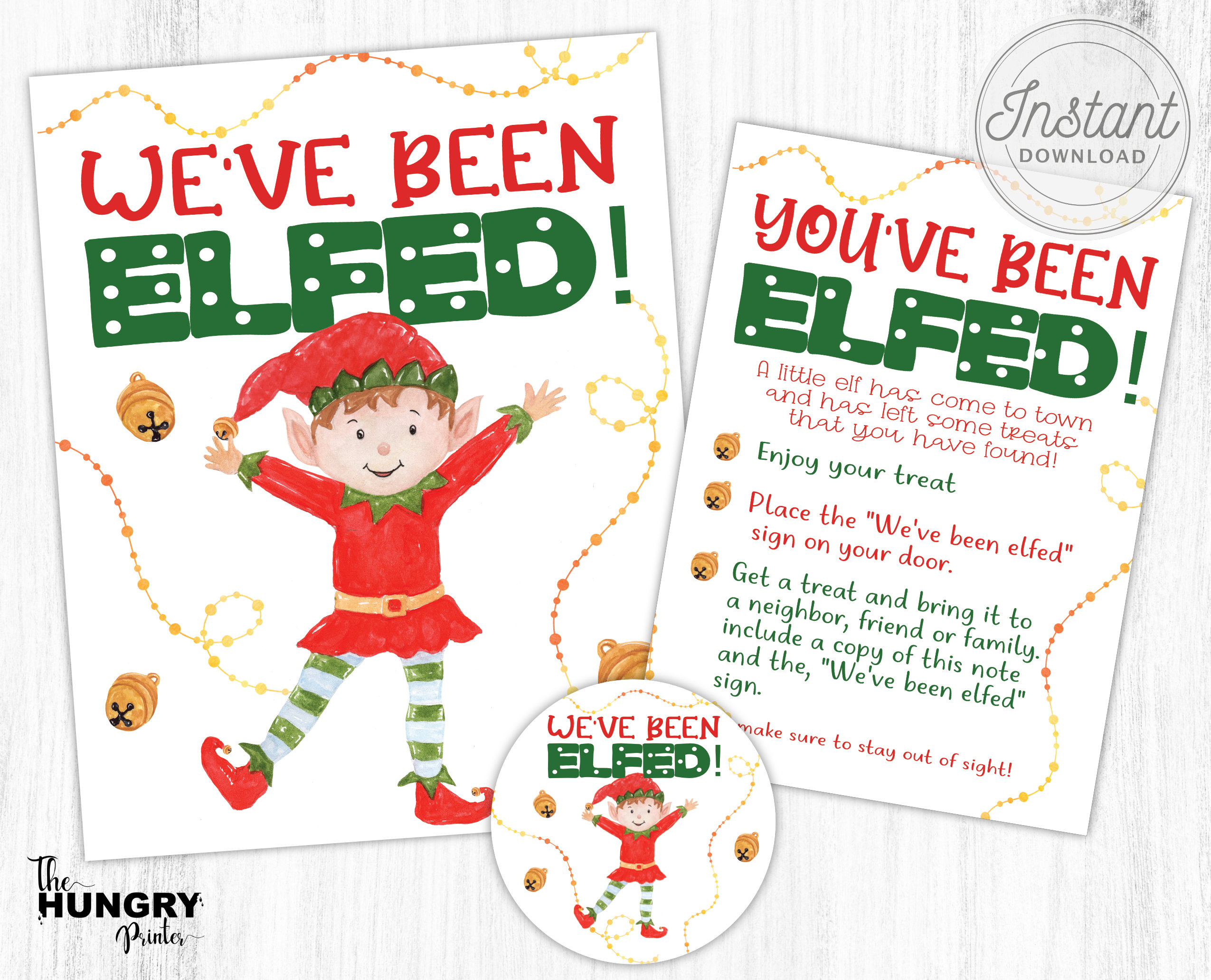 You've Been Elfed You've Been Elfed Sign You've - Etsy