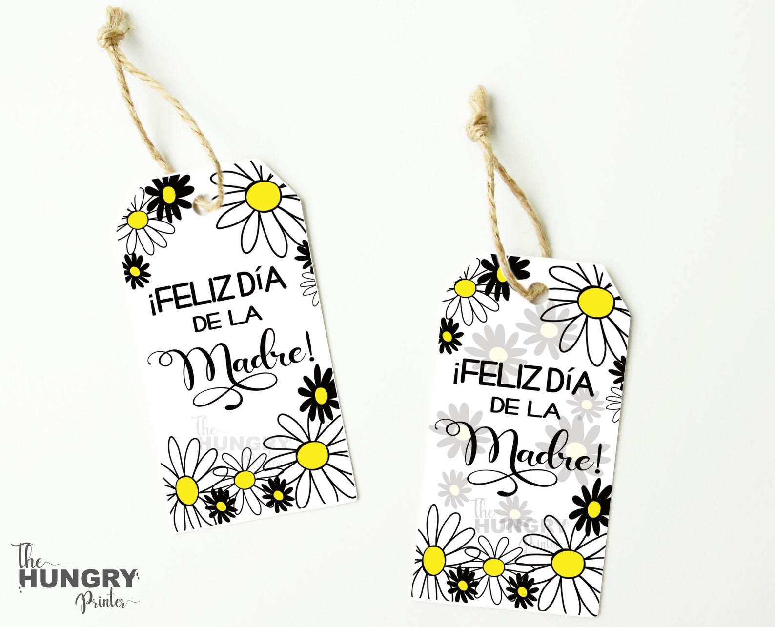 Feliz Dia De Las Madres Printable Tags Happy Mother's Day - Etsy