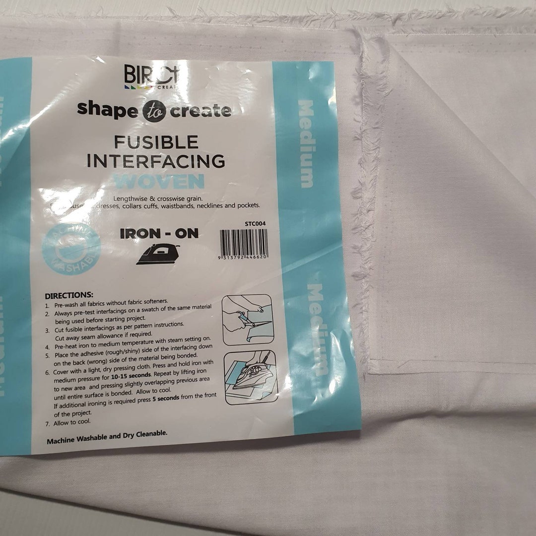 Birch Shape to Create Fusibe Interfacing Woven Iron-on Medium ... Birch Shape to Create Fusibe Interfacing Woven Iron-on Medium ...