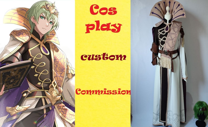 Commission Cosplay Custom Cosplay Wig Commission Cosplay Prop - Etsy