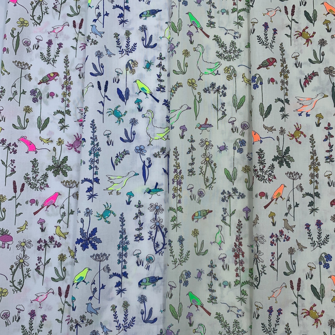 Liberty Tana Lawn Liberty Japan 2024 SS Neon Liberty theo Neon F16th ...