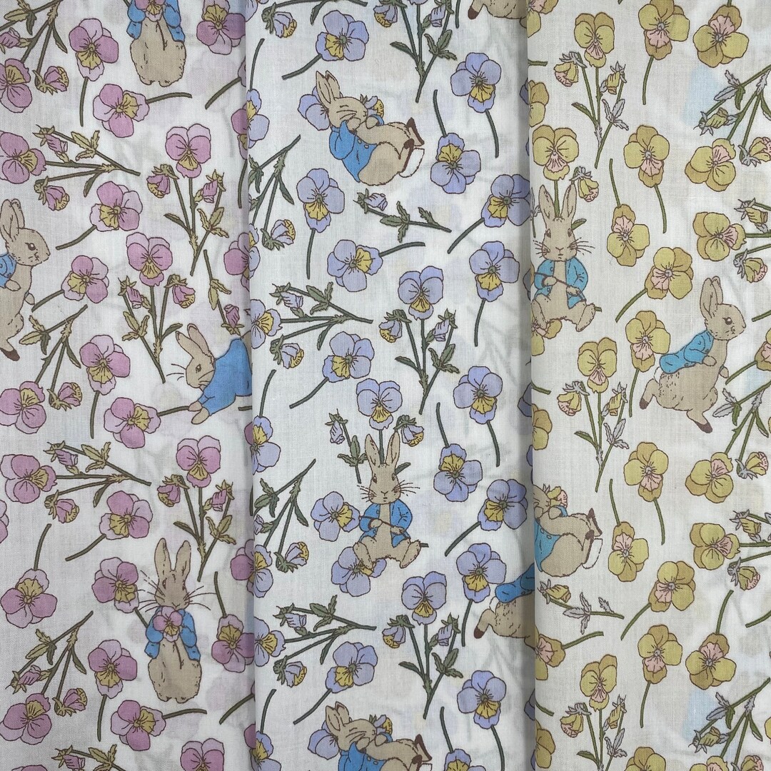 Liberty Tana Lawn Peter Rabbit & Liberty Japan 2023 “ros Rabbit” B ...
