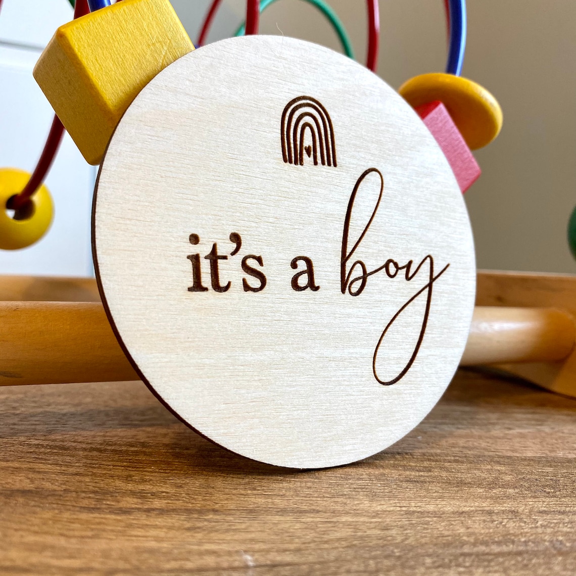 It's a Boy Sign, Baby Announcement Sign, Newborn Photo Sign, Birth Sign ...