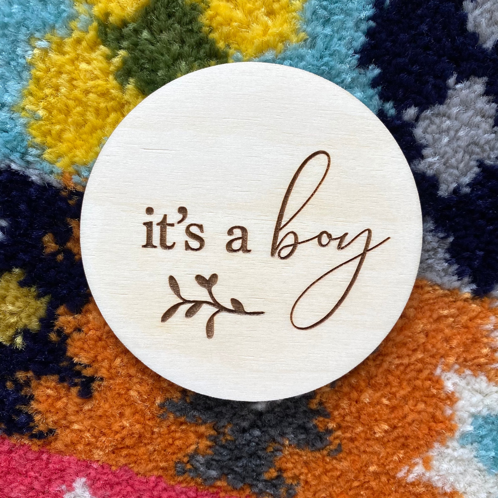 It's a Boy Sign, Baby Announcement Sign, Newborn Photo Sign, Birth Sign ...