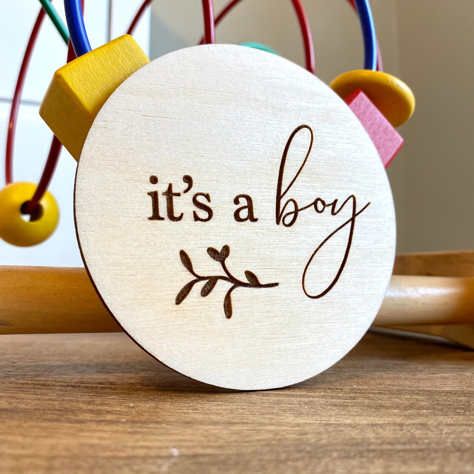It's a Boy Sign, Baby Announcement Sign, Newborn Photo Sign, Birth Sign ...