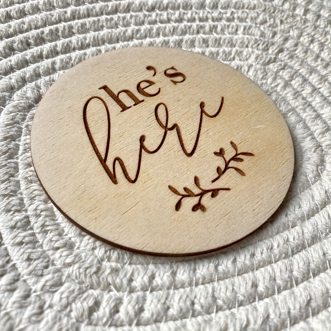 He's Here Sign, Baby Announcement Sign, Newborn Photo Sign, Birth Sign ...