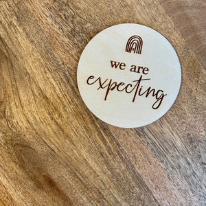 We Are Expecting Sign, Baby Announcement Sign, Newborn Photo Sign ...