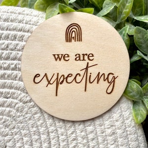 We Are Expecting Sign, Baby Announcement Sign, Newborn Photo Sign ...